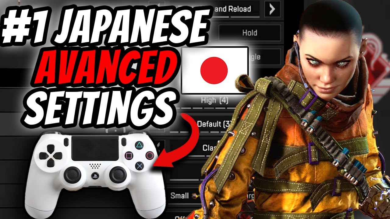 #1 Japanese Wraith Main Advanced Aim Settings Season 15 Apex Legends ...