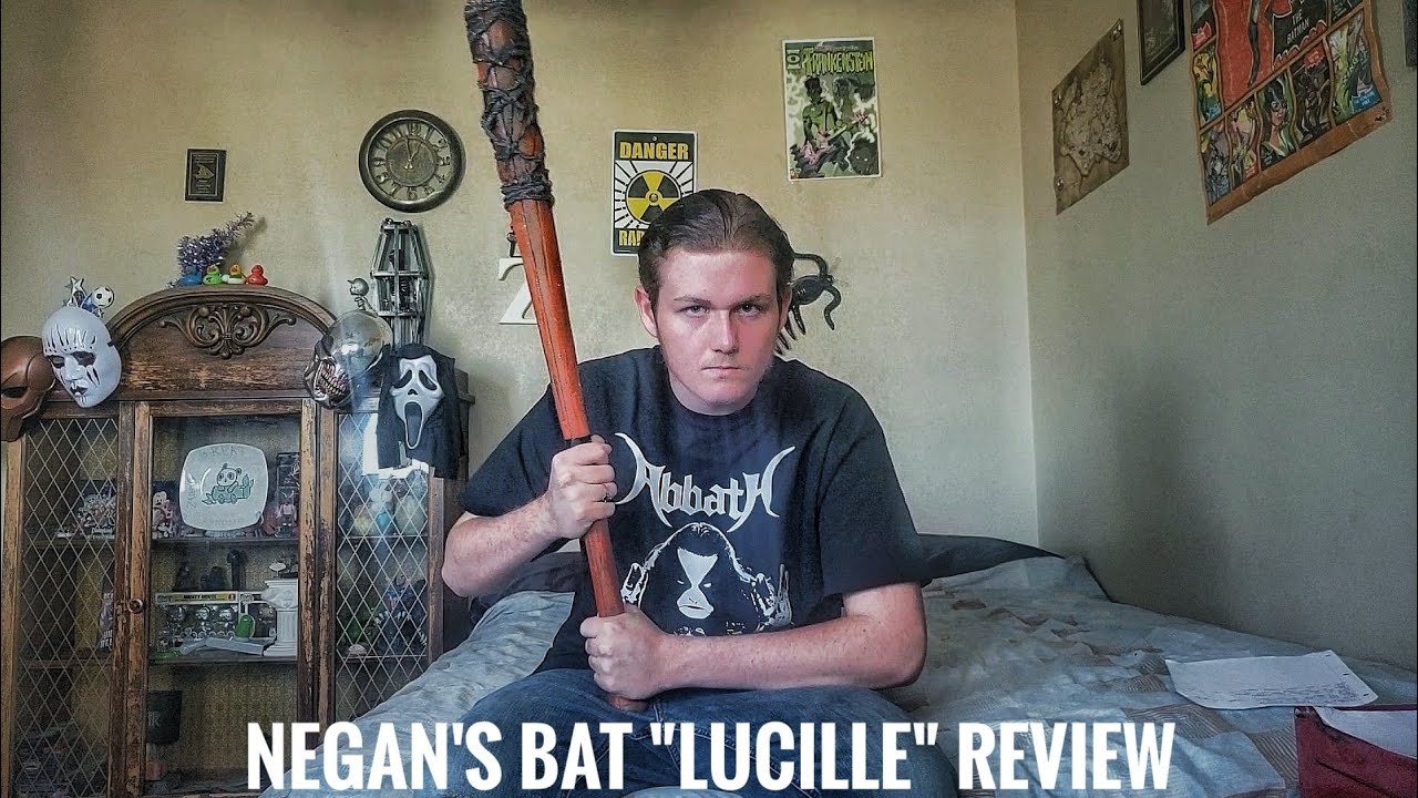 Negan's bat "Lucille" Review - YouTube