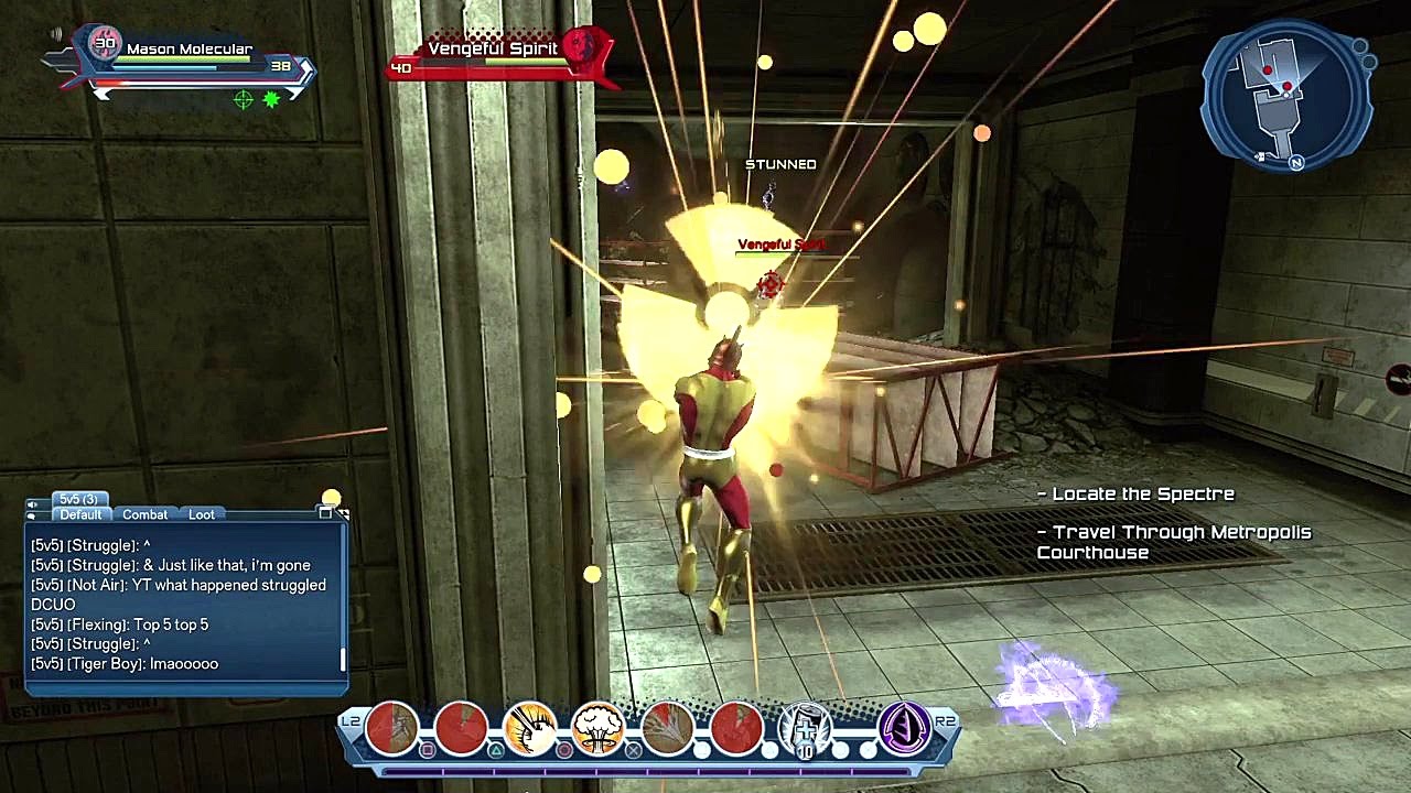 DCUO | T1 SOLO | LAIR OF THE SPECTRE | ATOMIC DPS GAMEPLAY - YouTube