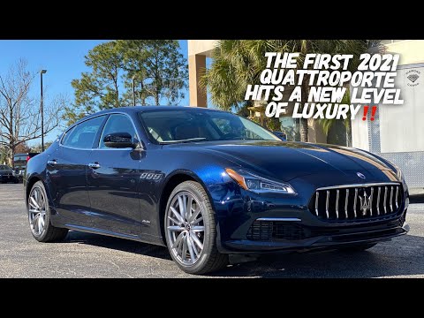 The FIRST 2021 Maserati Quattroporte SQ4 Granlusso Is HERE!