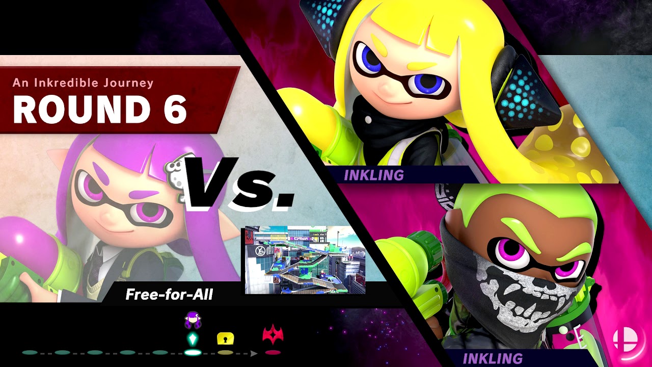 Super Smash Bros. Ultimate - Inkling Classic Mode - An Inkredible ...