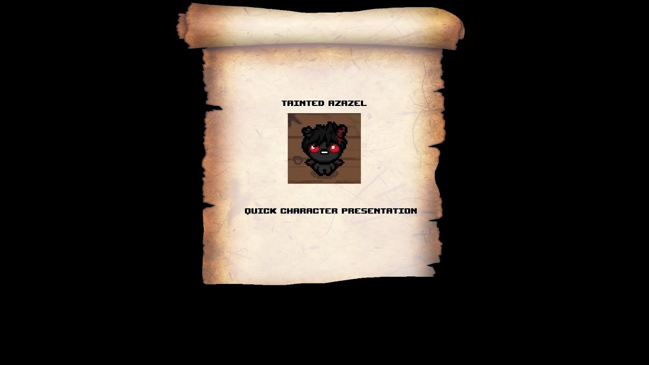 The Binding of Isaac Repentance - Tainted Azazel - YouTube