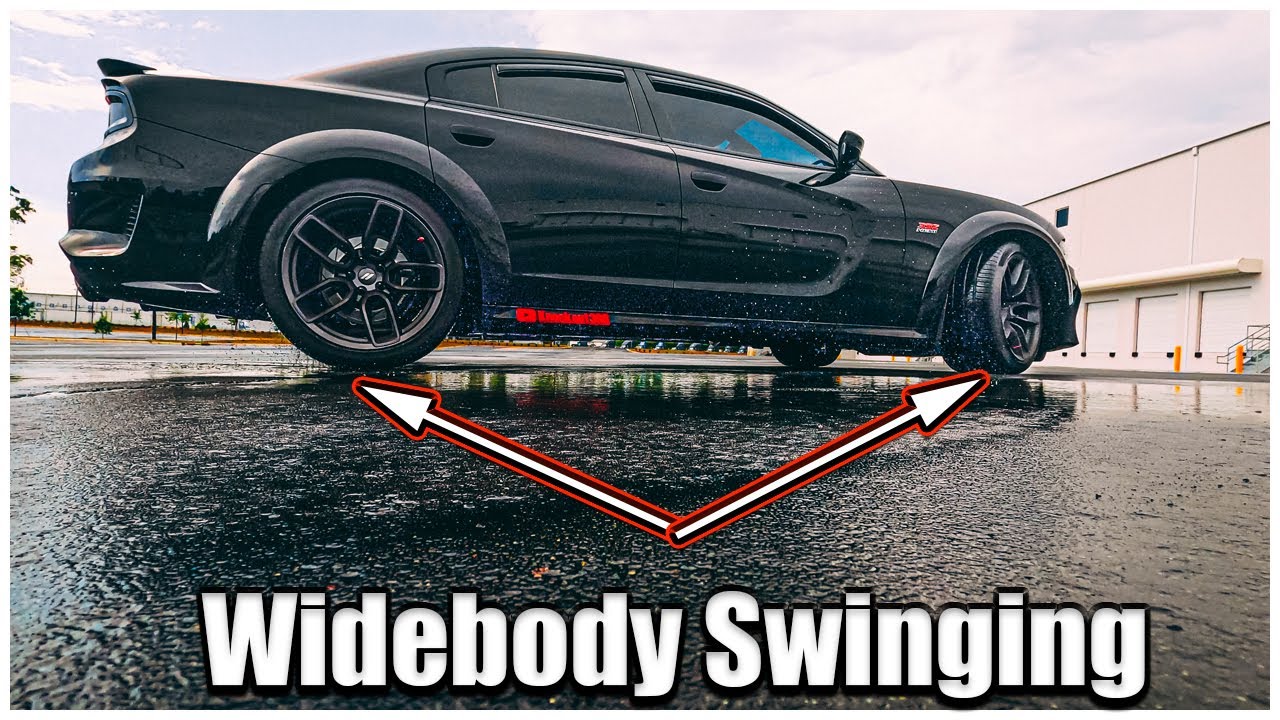 HOW TO SWING/DRIFT a 2020 DODGE CHARGER WIDEBODY 392... - YouTube