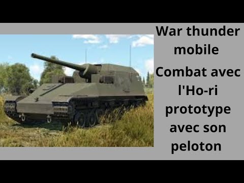 combat de tank avec L'Ho-ri prototype avec son peloton - YouTube