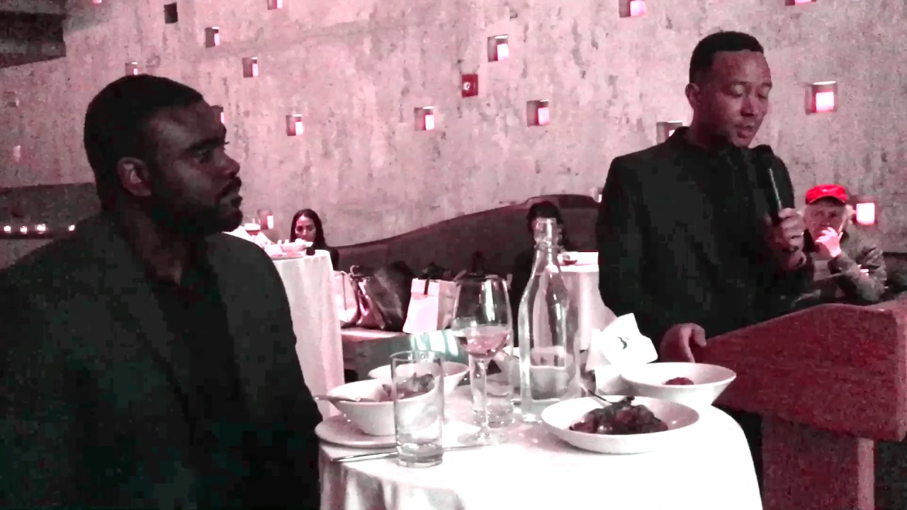 John Legend Introduces Flikshop CEO, Marcus Bullock - YouTube