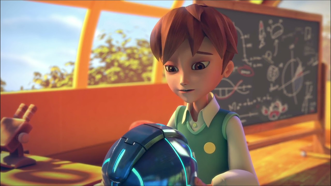 Superbook-HEROES OF THE BIBLE (HD) Full Clip- Chris goes to BIBLE Study ...