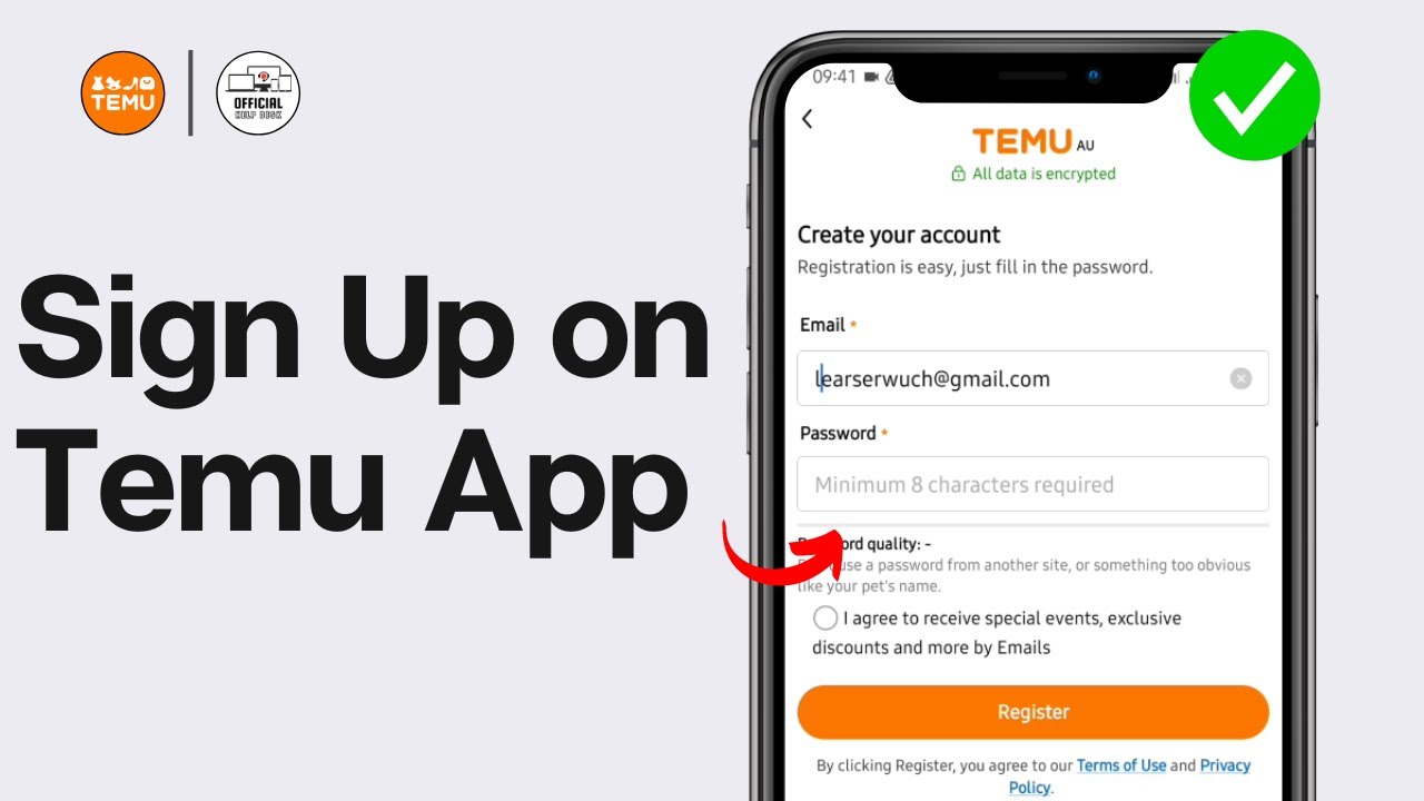How to Sign Up on Temu App 2024 - FULL GUIDE - YouTube