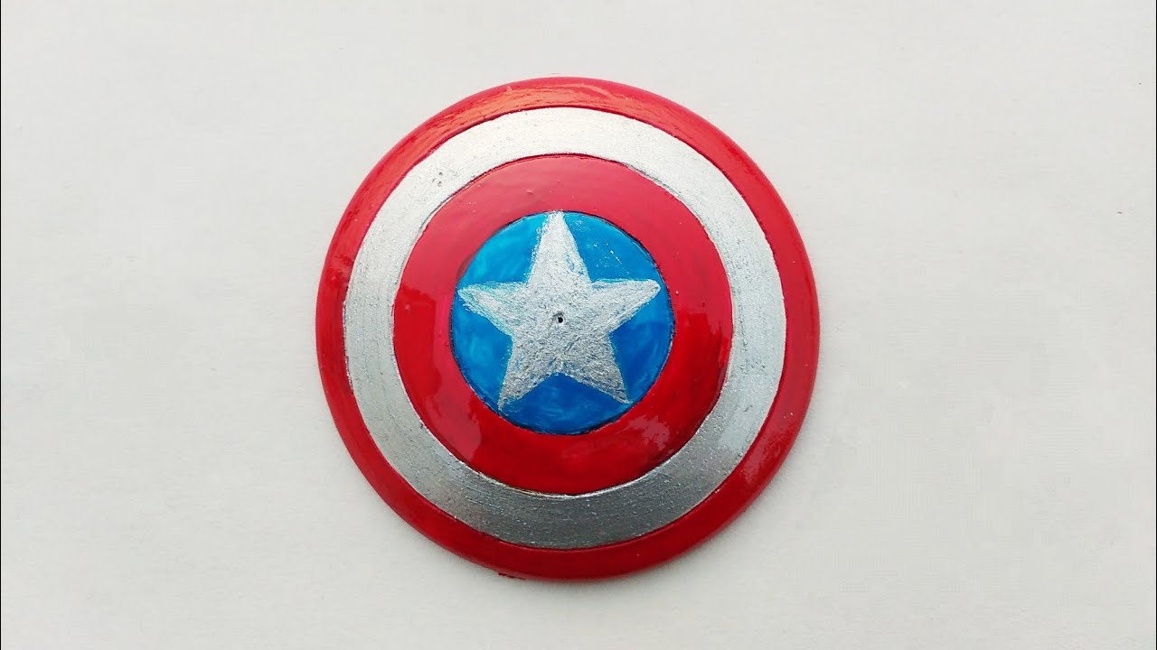 Marvel Avengers Captain America Vibranium Shield making video - YouTube