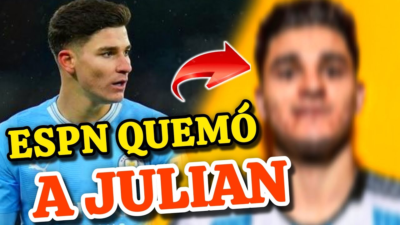 ¡ESPN SUBIÓ una FOTO de JULIAN ALVAREZ QUE LO DELATA con EL TEMA DEL ...