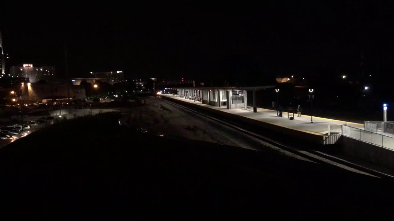 Railfanning Raleigh! Amtrak 91 Silver Star arriving into the new ...