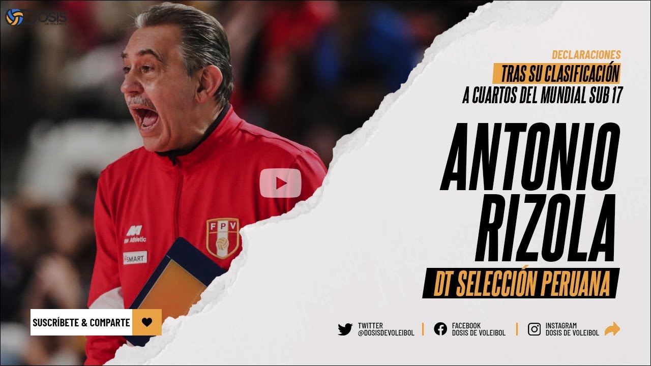 Declaraciones del DT de Perú, Antonio Rizola, tras su clasificación a ...