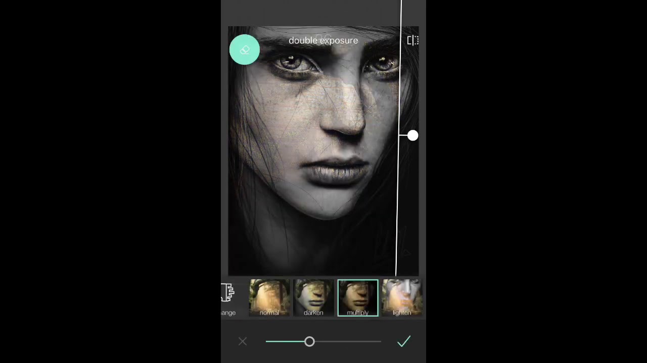 Double exposure using Pixlr app - YouTube