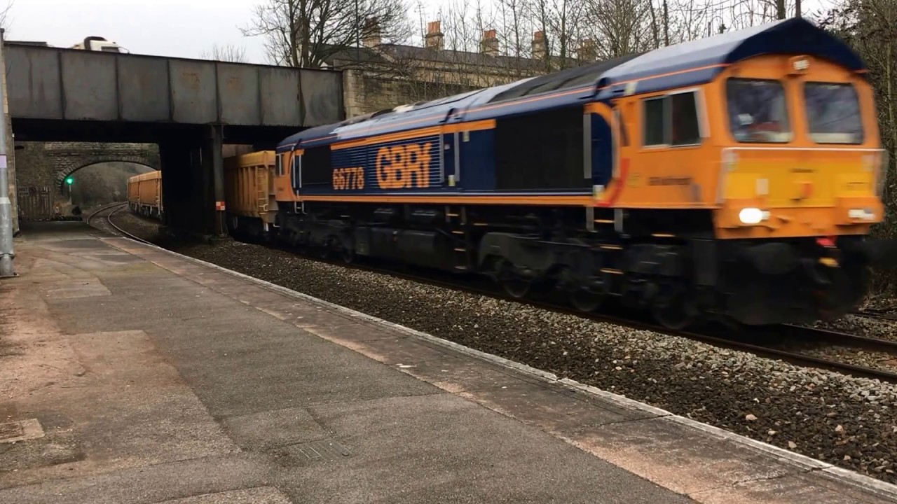 GBRF class 66778 at Trowbridge 14.02.17 - YouTube