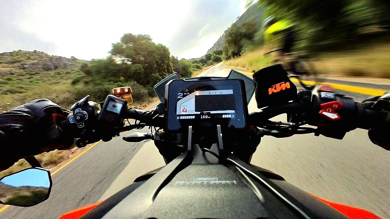 EXPLOSIVE ride on my KTM SuperDuke 1290r (cockpit view) - YouTube