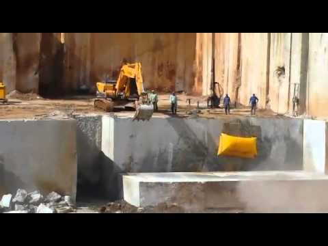 Pinnacle Granite Solutions - Granite Slab Quarry Process - YouTube