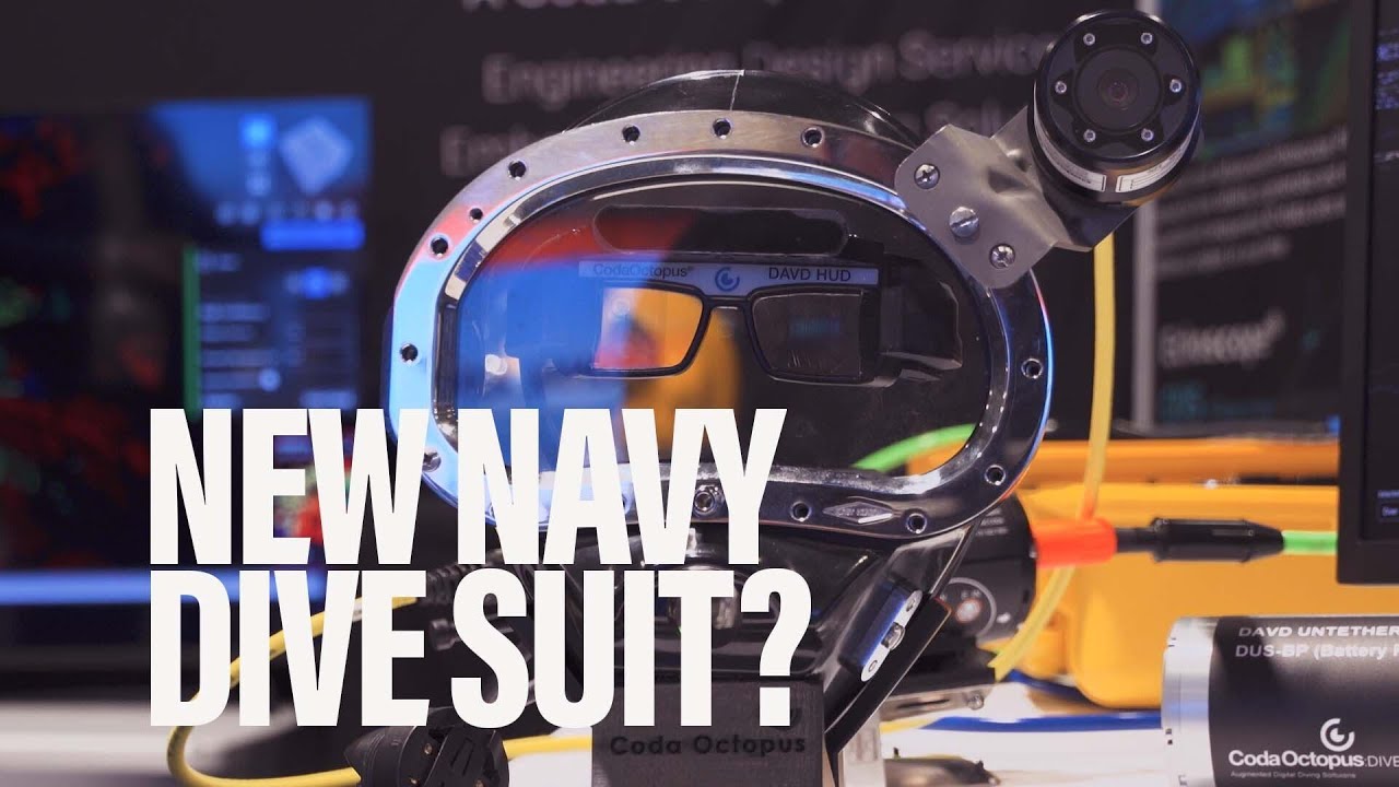 Navy advances “Deep Sea Expeditionary” dive suit - YouTube
