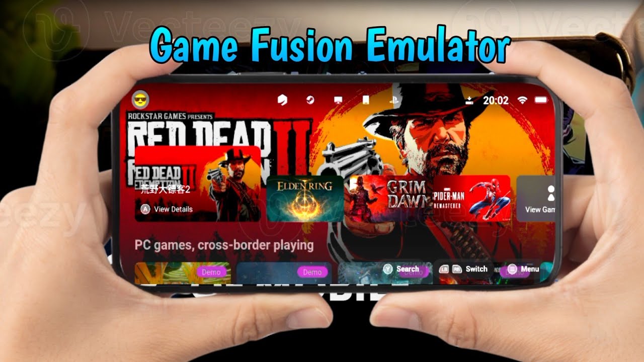 I Tried Game Hub emulator on low end device to run pc games on Android ...