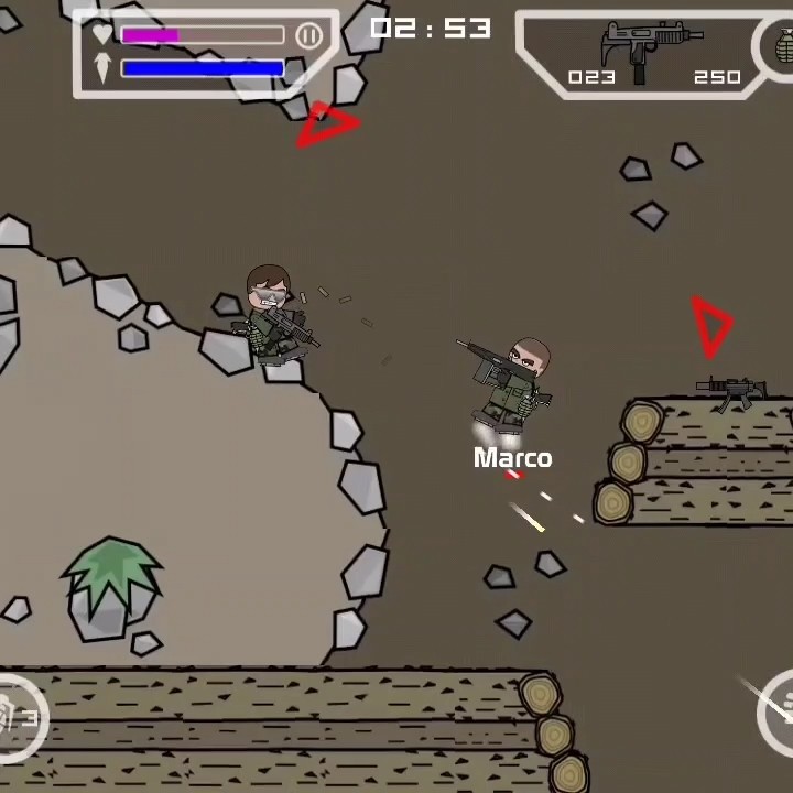 MiNi Militia game play part 3 Android gameplay - YouTube