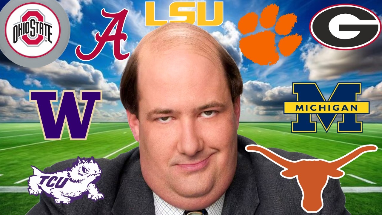 The Office Ranks Every CFB Playoff Game of the 4-Team Era - YouTube