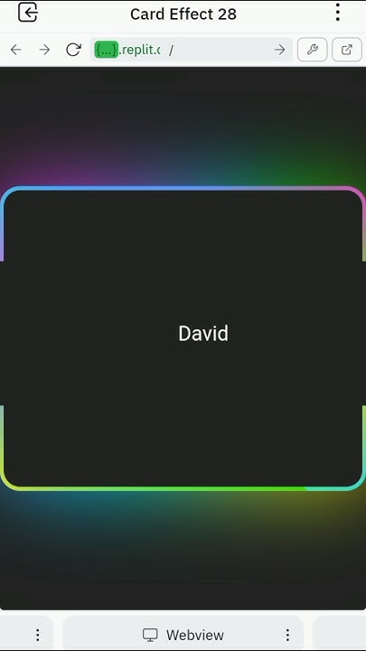 Card Effect 28 | Mini Program | Web Suite Mini Program | Web Development Mini Program - YouTube