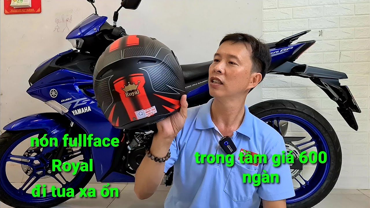 Review nón fullface Royal của mình | mũ bảo hiểm fullface cho những ...
