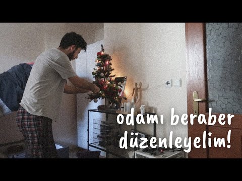YENİ ODAMI BERABER DÜZENLEYELİM | yılbaşı çam ağacımı süslüyorum 🎄