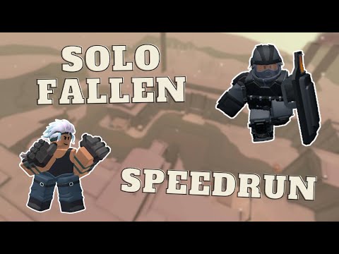 Solo Fallen Speedrun on Cataclysm (WR - 12:55 / No Consumables) Roblox ...