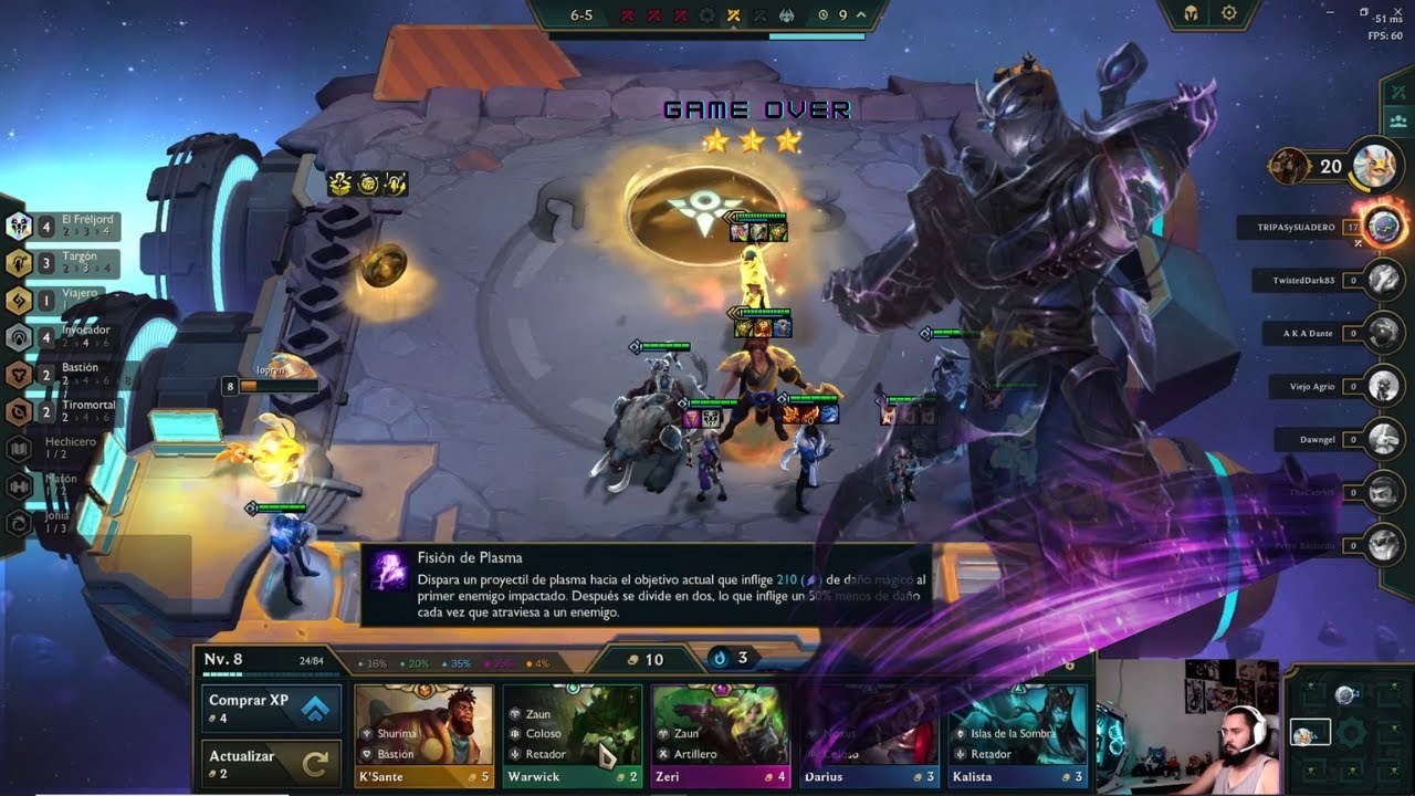 Set 9 TFT la winning streak mas surrealista Podrá Shen darme la ...