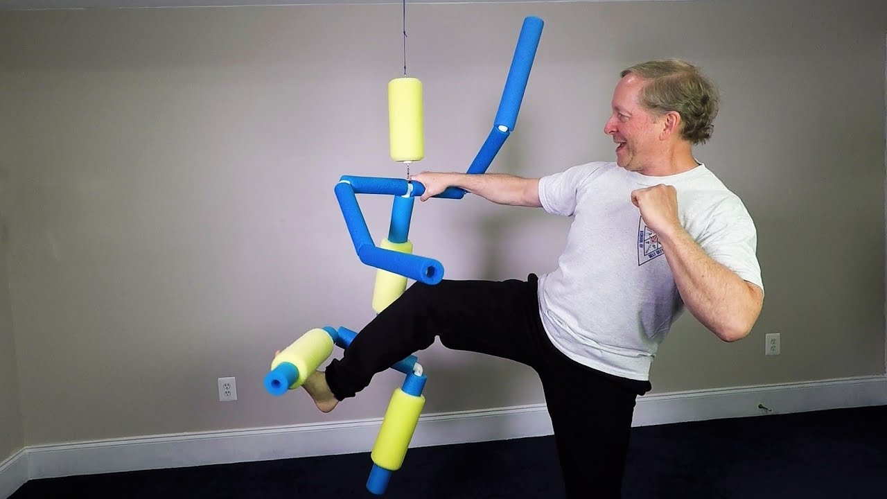 How to Make a Spinning Ninja Sparring Partner, Make Yours for Around ...