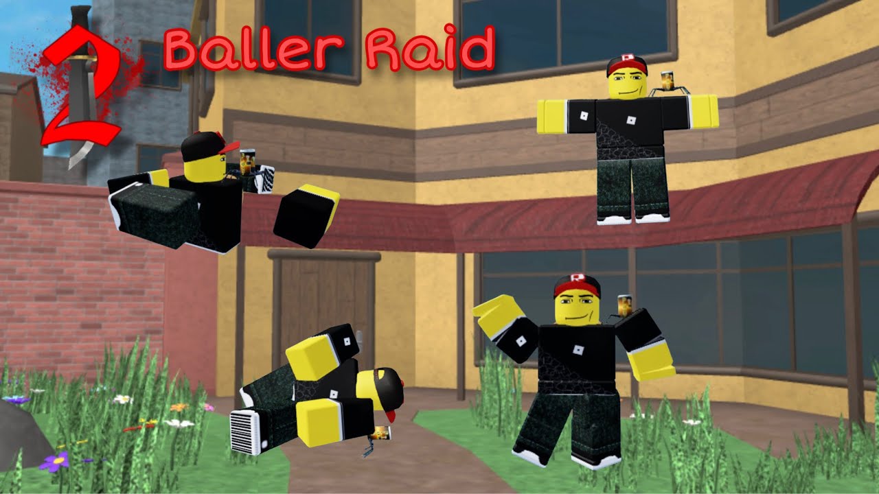 Roblox MM2 Baller Raid - YouTube
