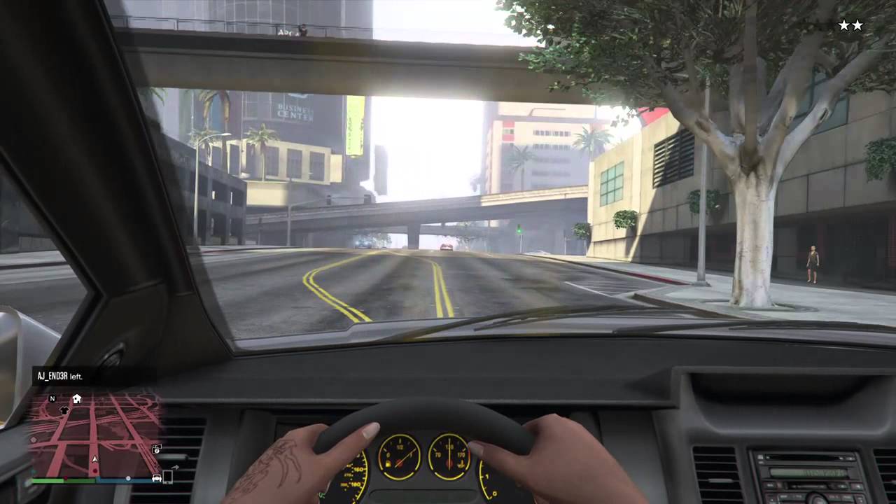 GTA V: Online gameplay. First person mode - YouTube