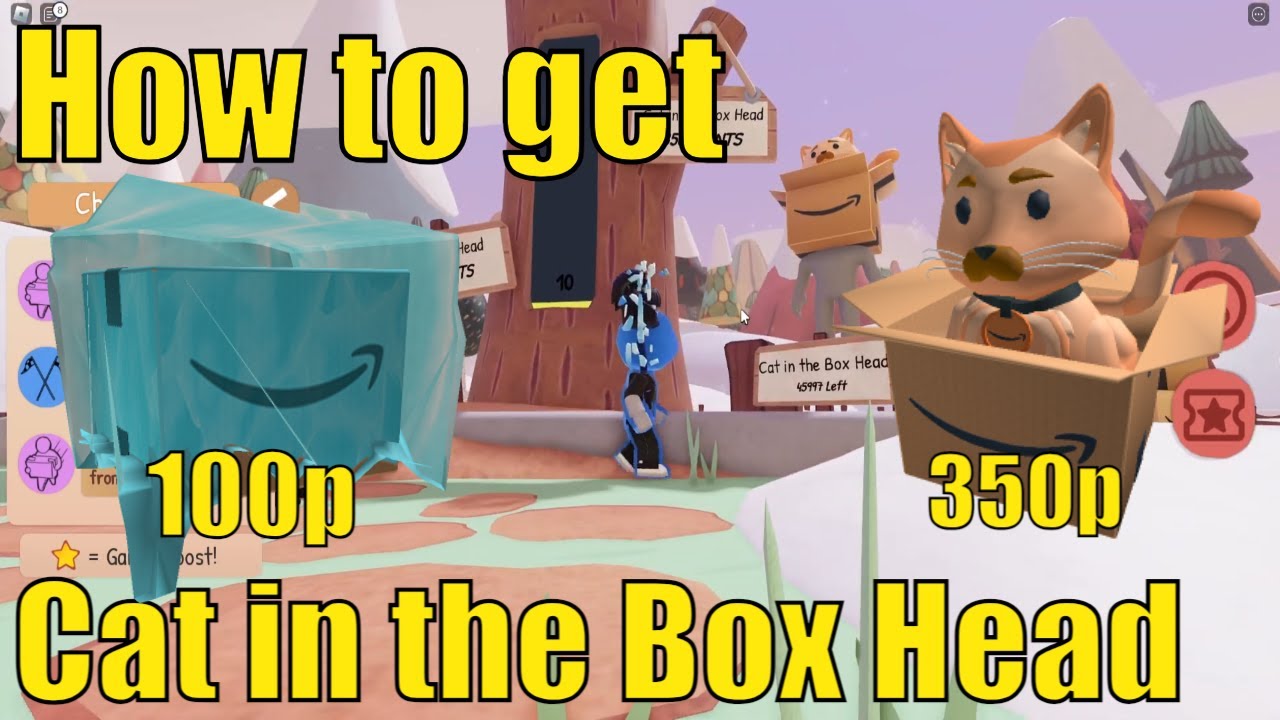 How to get Frozen Box & Cat in the Box Head in Amazon's Holiday Dash ...