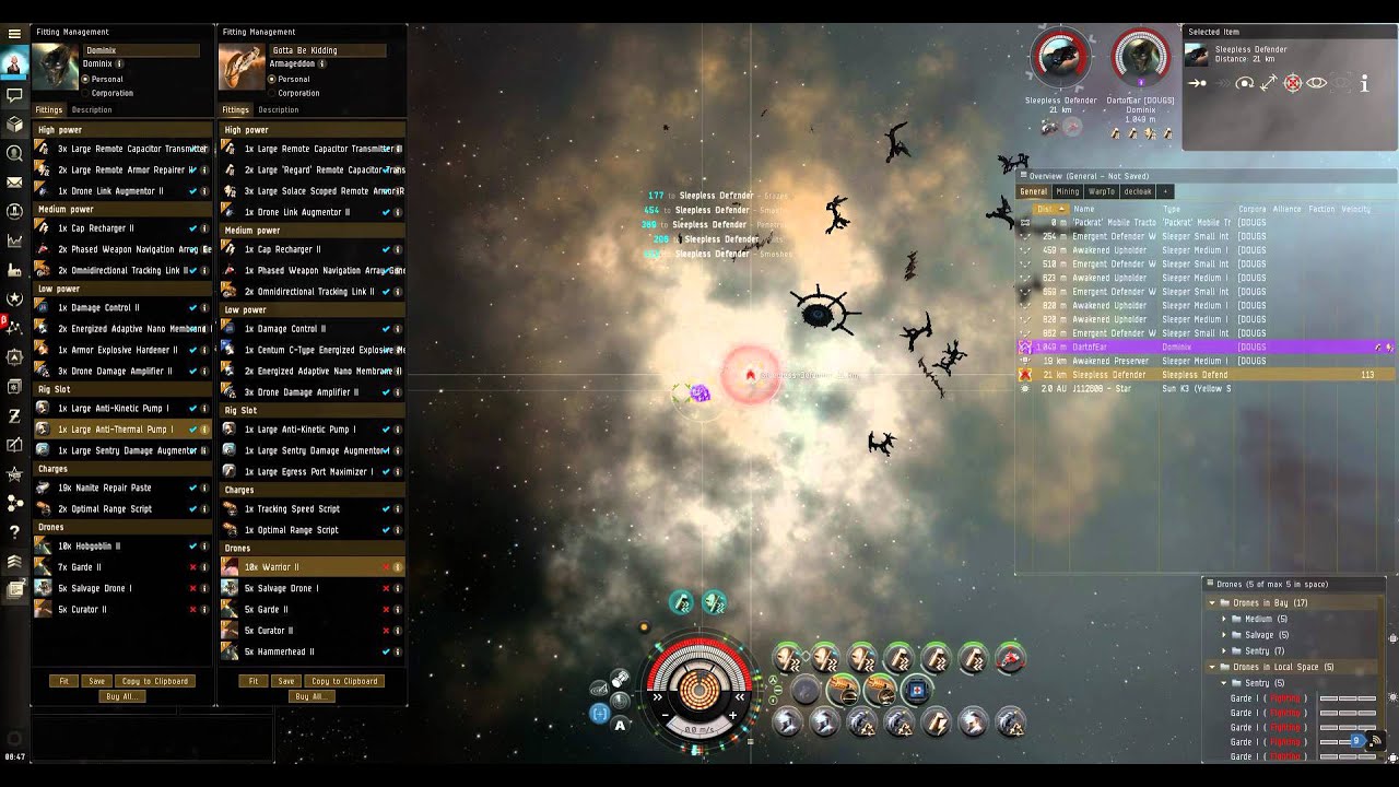 EVE Online: Worm Hole Life - The Oruze Construct - YouTube