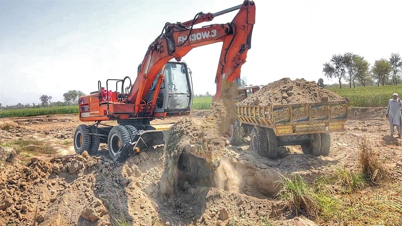 How to operate an excavator ! excavator machine - YouTube