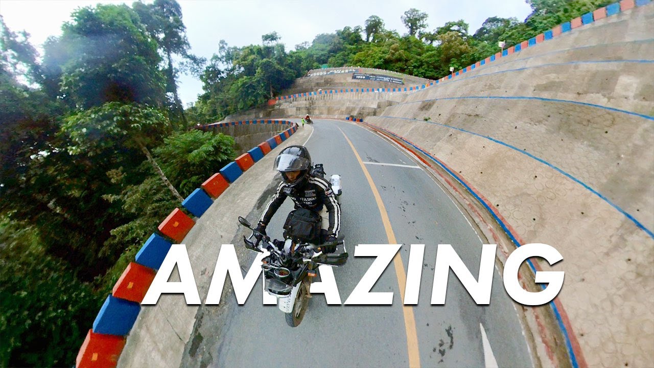 Riding the Iconic Zigzag Road! All-Himalayan Ride through ATIMONAN ...