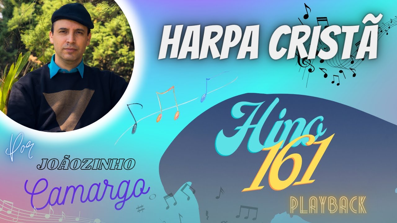 Navegando P'ra Terra Celeste (161) Playback c/ legenda - Harpa Cristã ...