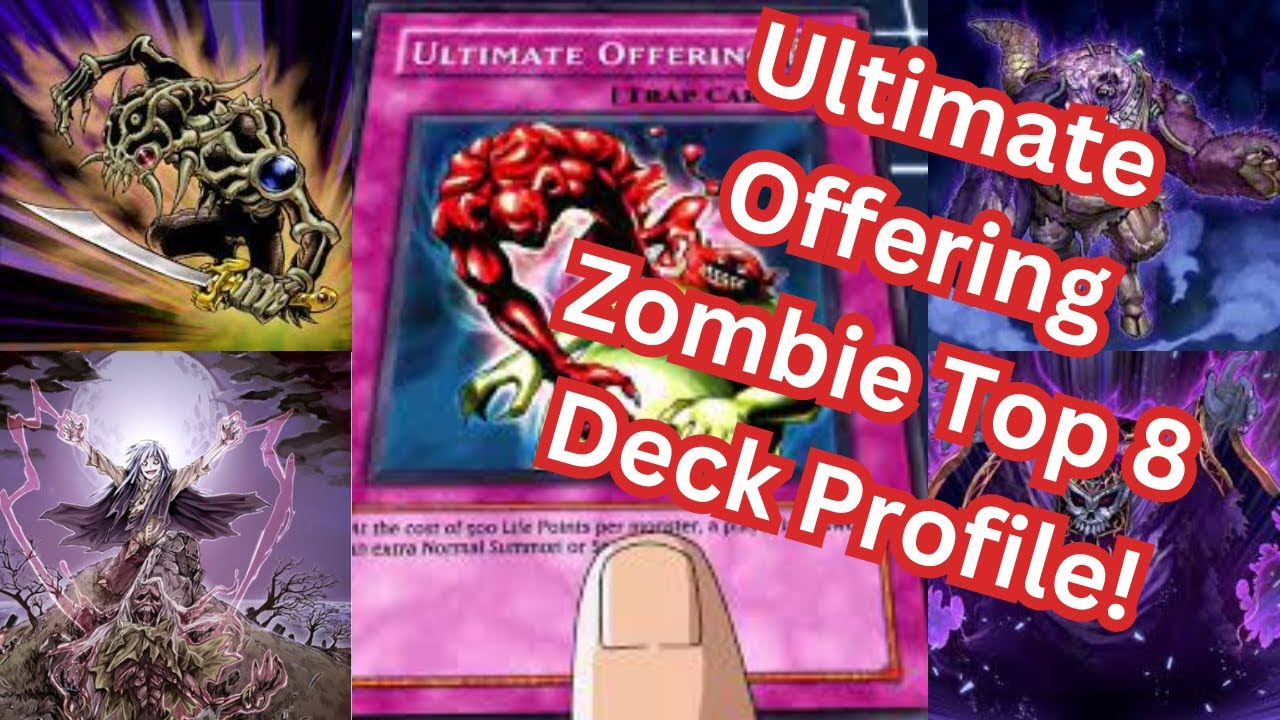 New!! Ultimate Offering Zombie Top 8 Deck Profile - Edison Format ...