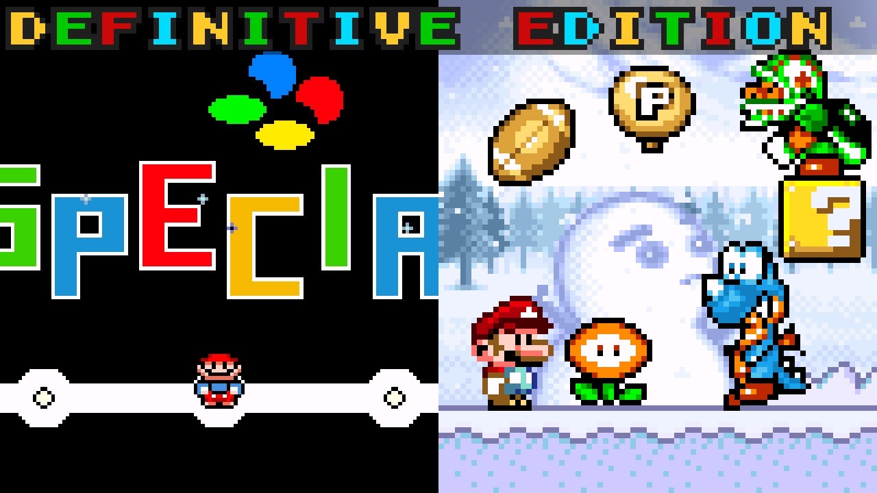 Super Mario World Definitive Edition - Special World. ᴴᴰ - YouTube