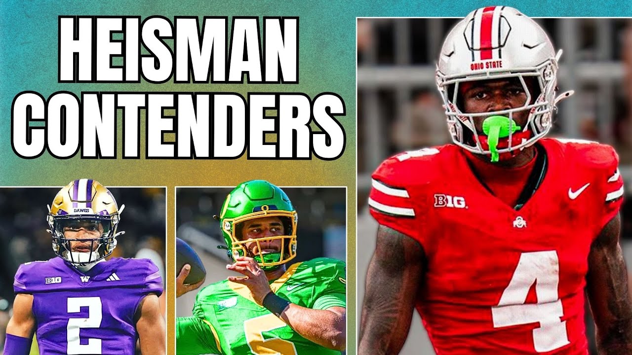 Breaking Down Big Ten Heisman Hopefuls and Surprise Contenders - YouTube