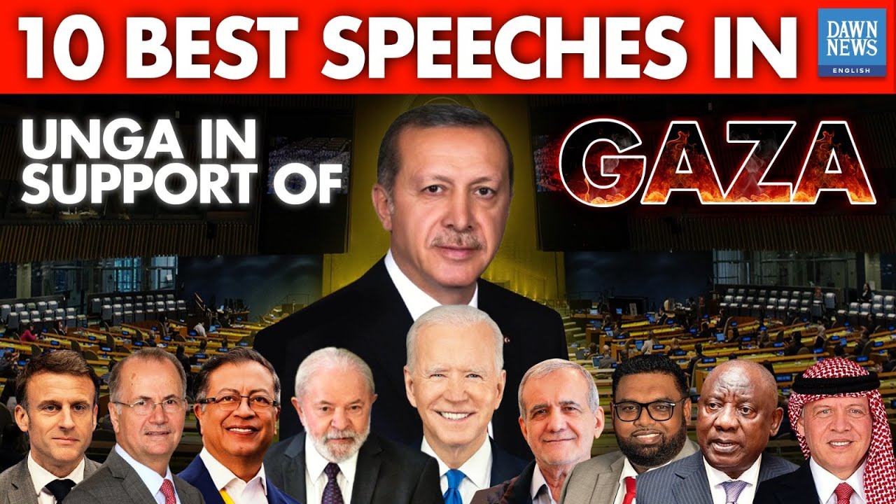 Must Watch: 10 Best Speeches By World Leaders at UNGA on Gaza | Dawn ...