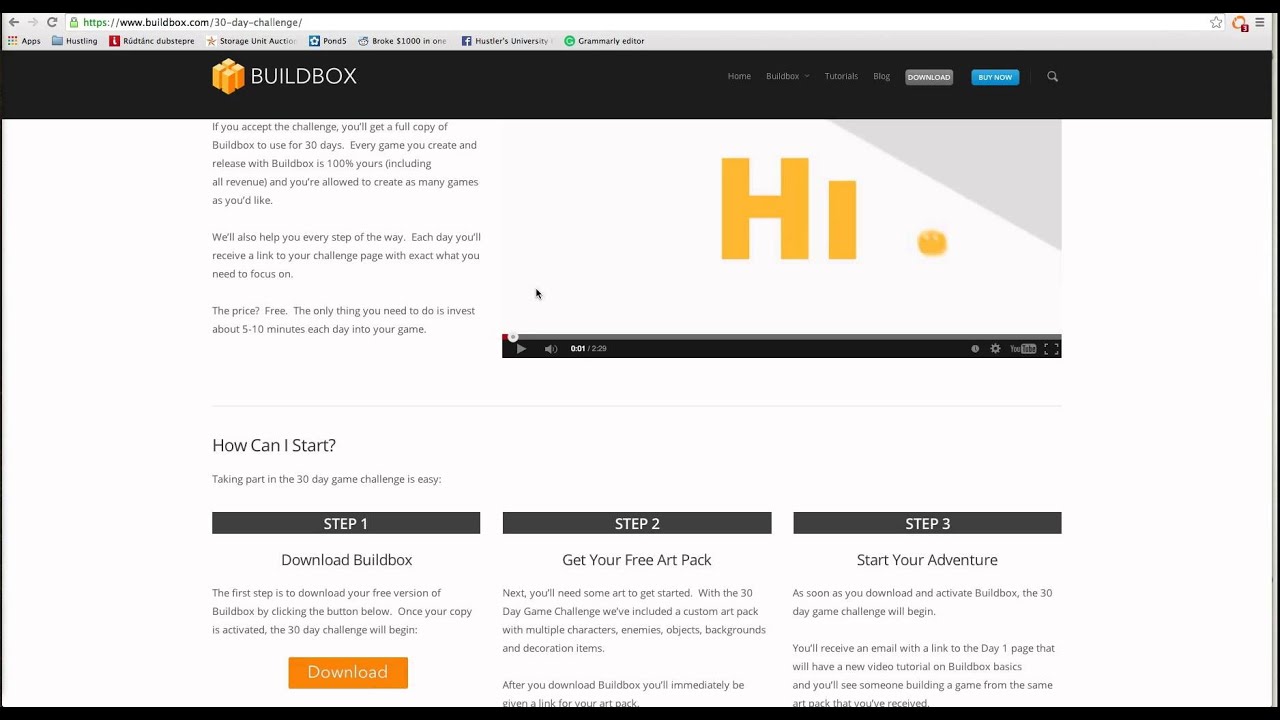 Build a Game For Free BuildBox com - YouTube