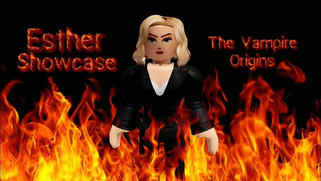 REVAMP ESTHER SHOWCASE | Roblox: The Vampire Origins [Revamp] - YouTube