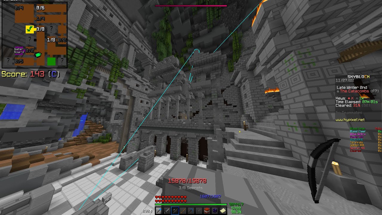 Oringo Client Auto Secret Routes | Hypixel Skyblock - YouTube