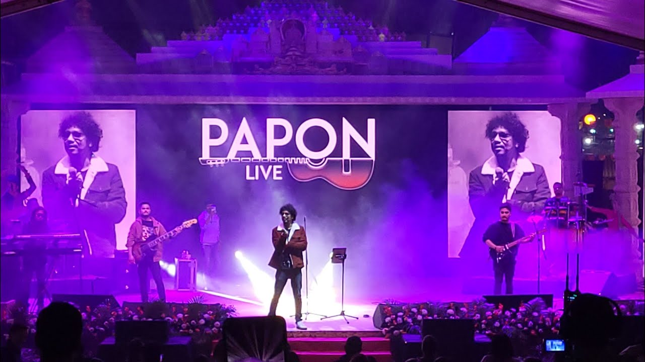 Papon live performance / Papon live / Papon live Concert / Papon live show / Faridabad ...