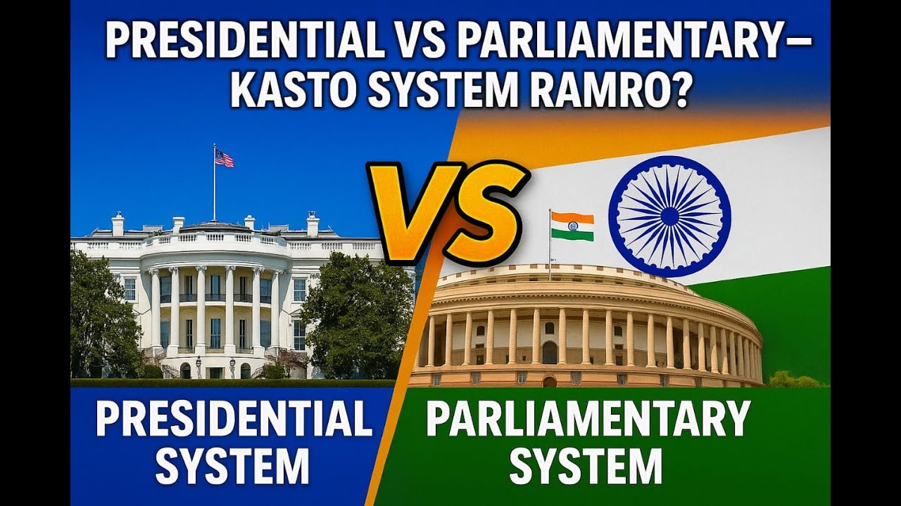 Presidential Type of Government and Parliamentary type of government in ...