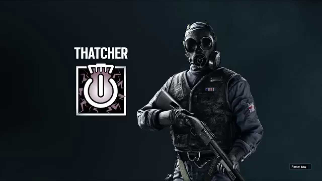 Rainbow Six Siege: Thatcher SAS member presentation video - YouTube