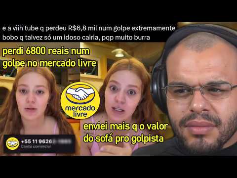 VIIH TUBE CAÍ EM GOLPE AO VENDER SOFÁ E É CHAMADA DE BURRA NO X