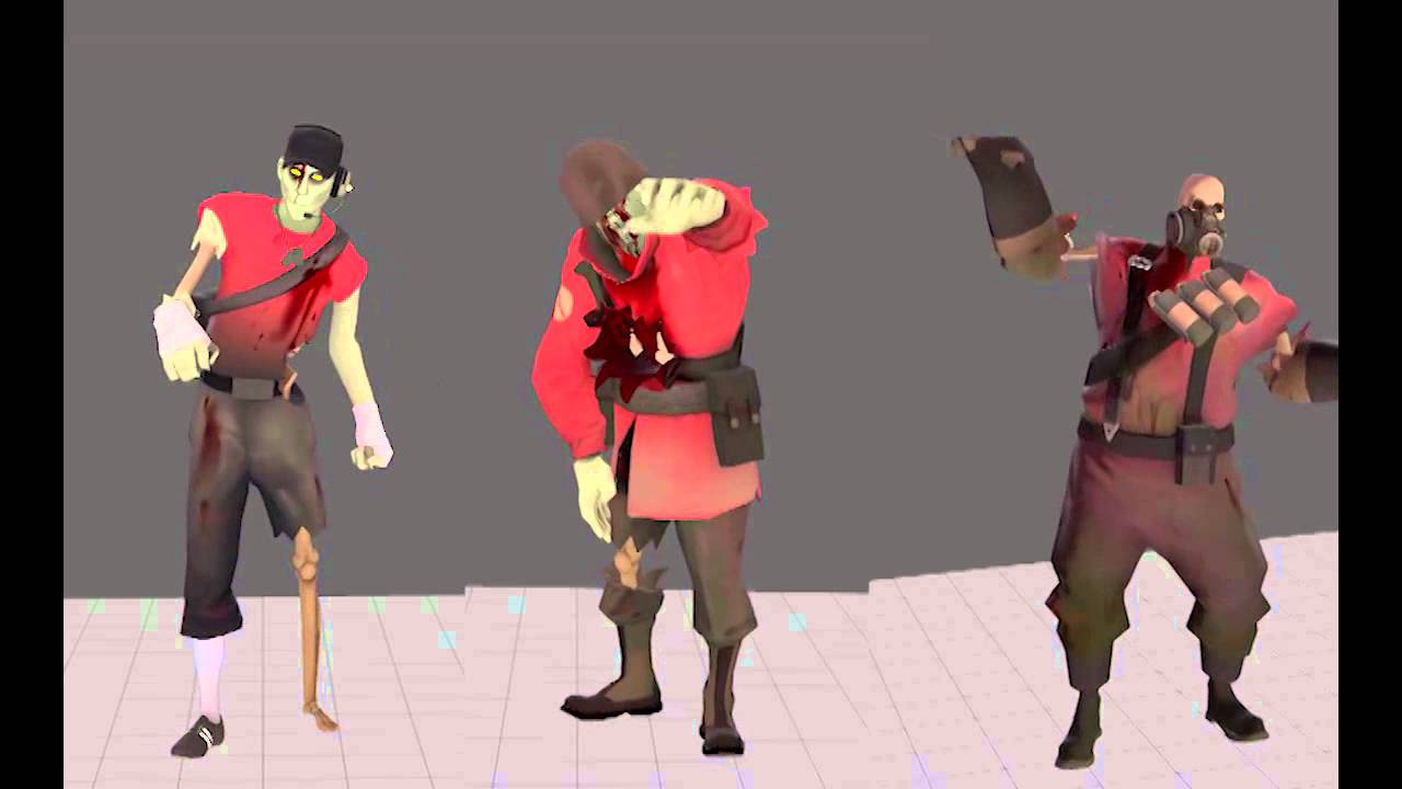 TF2 Taunt: Zombie Shuffle - YouTube