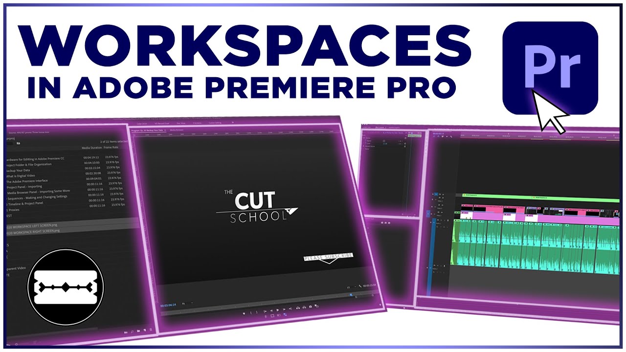 Ep.06 Workspaces | The Adobe Premiere Interface - YouTube