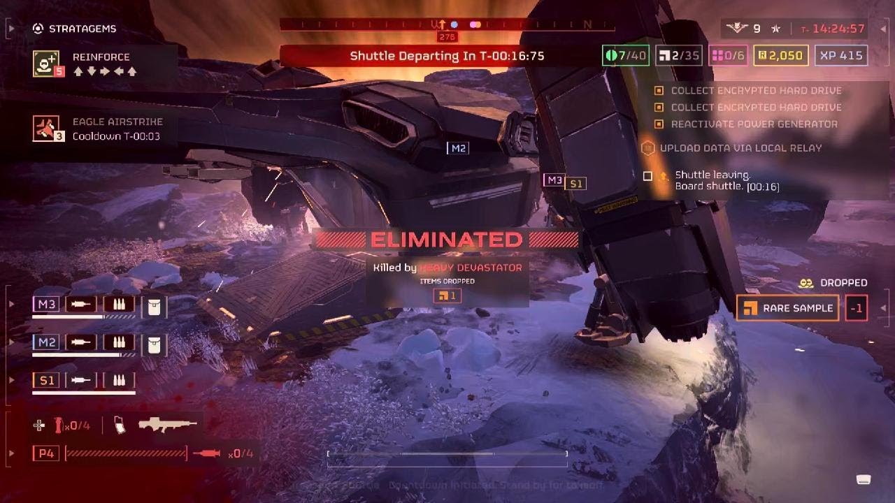 Getting Killed Inside The Pelican - HELLDIVERS 2 - YouTube